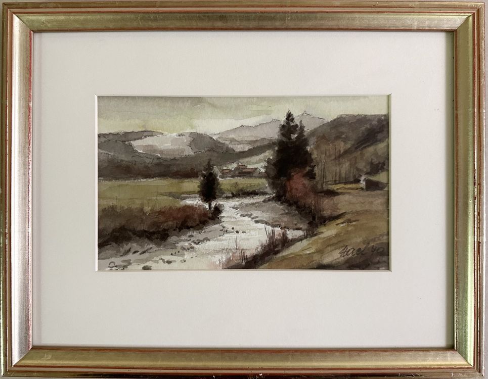 Milo NAEF (1908-1991) - Aquarell (Gebraucht) in Zürich für CHF 310 ...