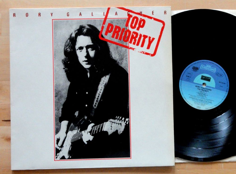 LP RORY GALLAGHER top priority IN145105 DE 1979 BLUES ROCK (Gebraucht ...