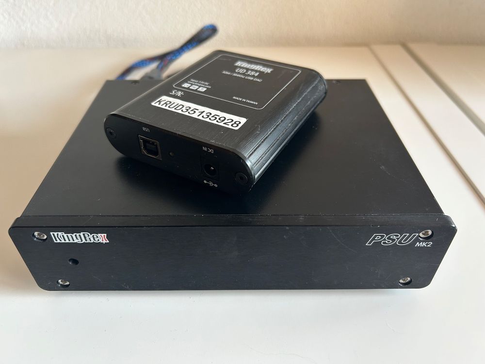 DAC Kingrex UD 384 24 bit/384kHz mit PSU (D'occasion) à La Tour-de ...