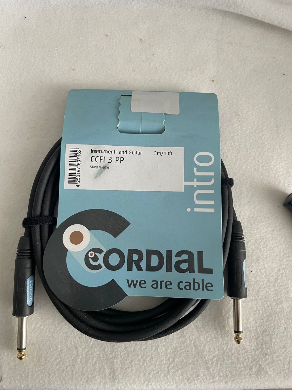 CORDIAL CCI 3 PP - Instrumenten-Kabel, 3m A81 (Neu und originalverpackt ...