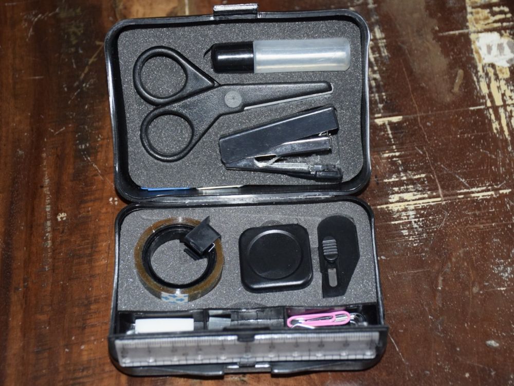 Kleines " Büro " unterwegs:-) Mini-Büro-Box | Kaufen auf Ricardo