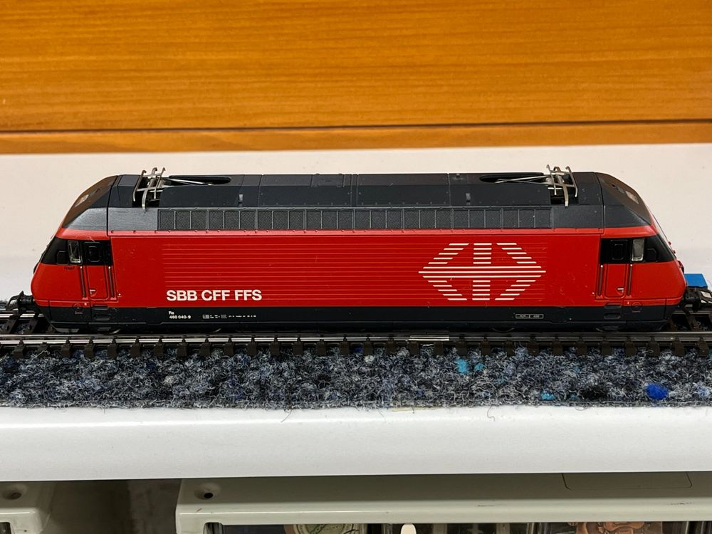 Märklin E-Lok Re 460 040-9 SBB CFF HO Analog WS Digital | Acheter sur Ricardo