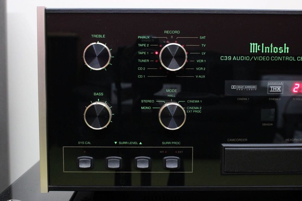 McIntosh C39 TOP Preamplificatore / AV (Usato) a Monte Carasso per CHF ...