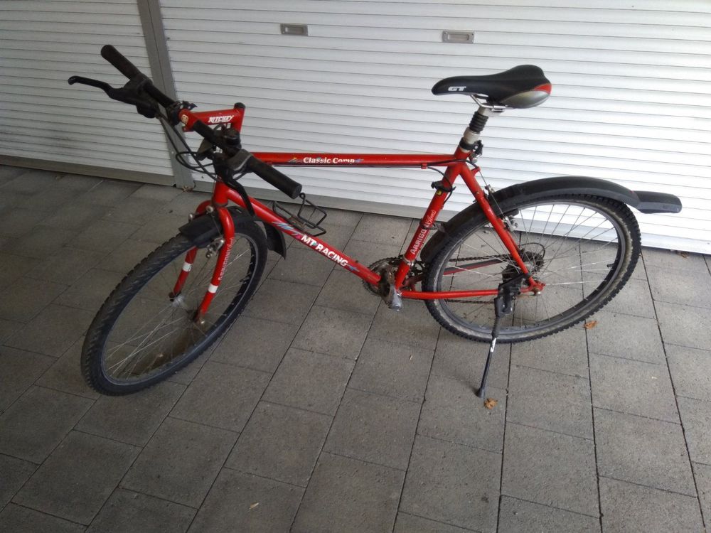 Herren Bahnhof Velo rot | Kaufen auf Ricardo