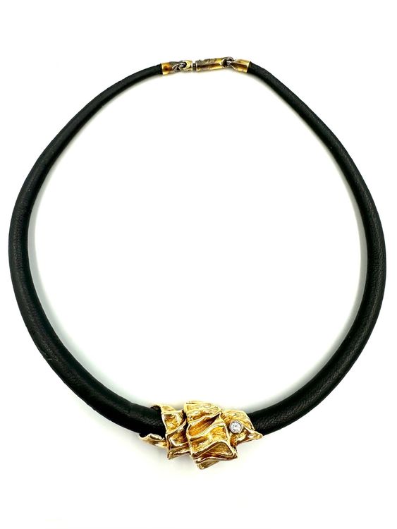 GILBERT ALBERT. Collier or jaune et diamant (Gebraucht) in Renens VD ...