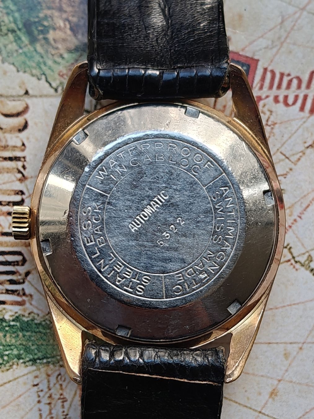 Exodo 50er Vintage Automatic Kaliber Felsa 4007N, 34mm Gehäu (Gebraucht ...