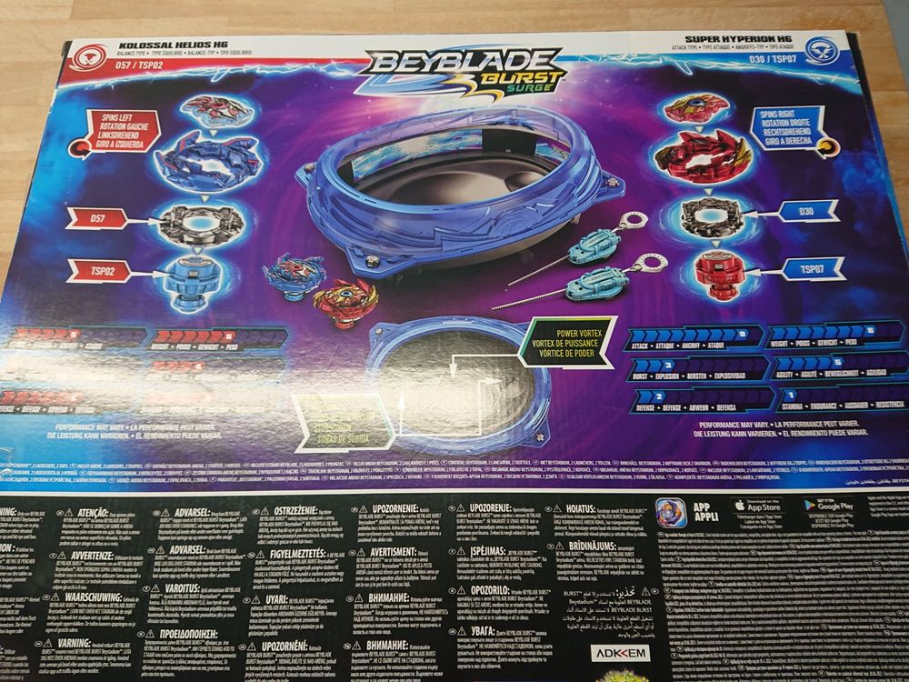 Beyblade Burst Surge Arena Volt knockout battle set | Kaufen auf Ricardo