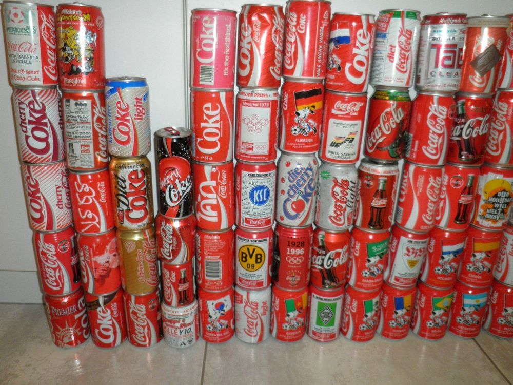 Coca Cola Dosen Sammlung RARITÄTEN | Kaufen auf Ricardo