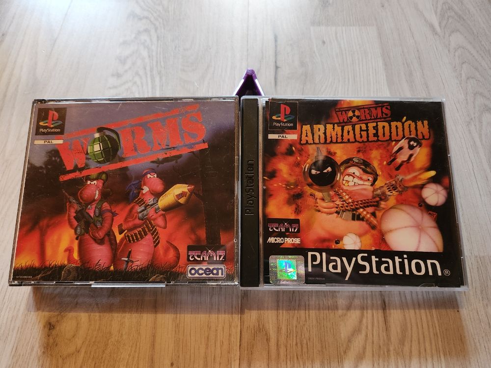 Worms & Worms Armageddon PS1 (Gebraucht) in Gümligen für CHF 3 – mit Lieferung auf Ricardo kaufen