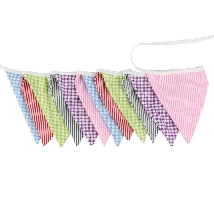 Stoff-Wimpelkette gross NEU (Neu und originalverpackt) in Effretikon für CHF 10.5 – mit ...