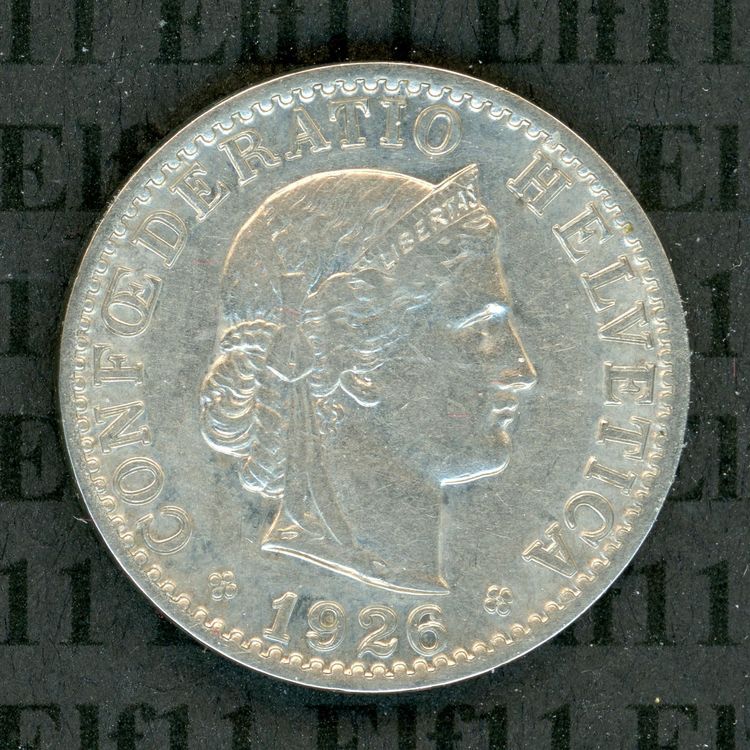 CHF___0.20 1926 -vz 20 Rappen (Gebraucht) in Widnau für CHF 2 – mit Lieferung auf Ricardo kaufen