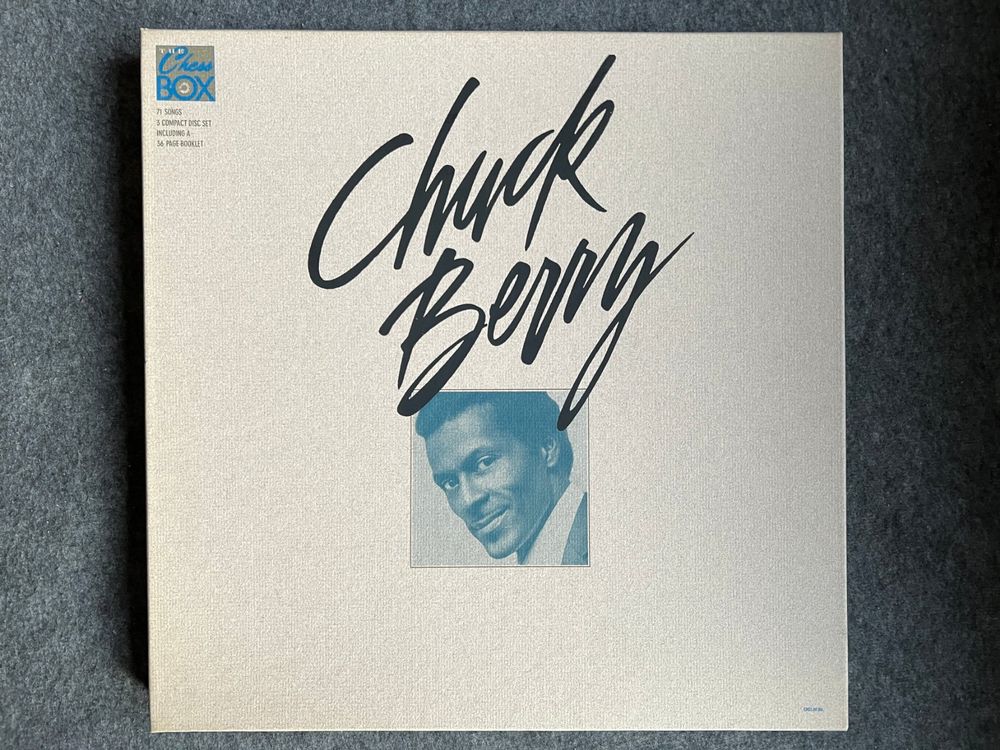 3CD-BOX VON CHUCK BERRY THE CHESS BOX - INKL. 36 S. BOOKLET (Neu ...