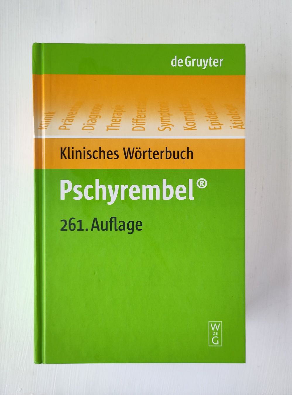 Pschyrembel Klinisches Wörterbuch - 261. Auflage 2007 (Gebraucht) in ...