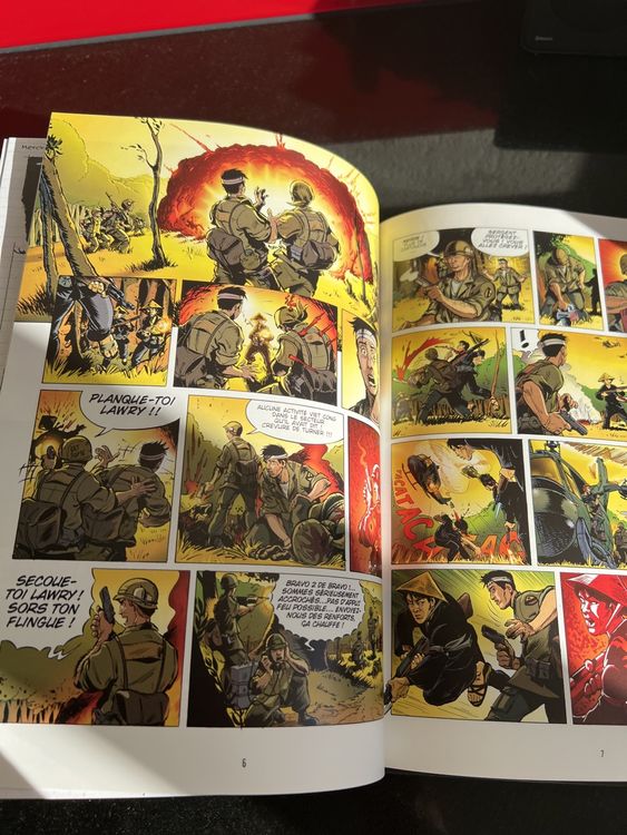 BD Dédicace Sam Lawry Celui qui voit Comic Originalzeichnung (Gebraucht ...