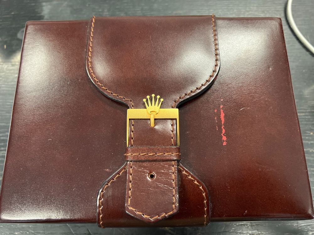 Alte Rolex Leder Uhrenbox/70er,80er Jahre(d) (Gebraucht) in Rorschach ...