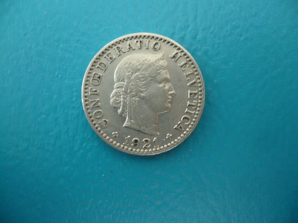 20 Rappen 1921 | Kaufen auf Ricardo