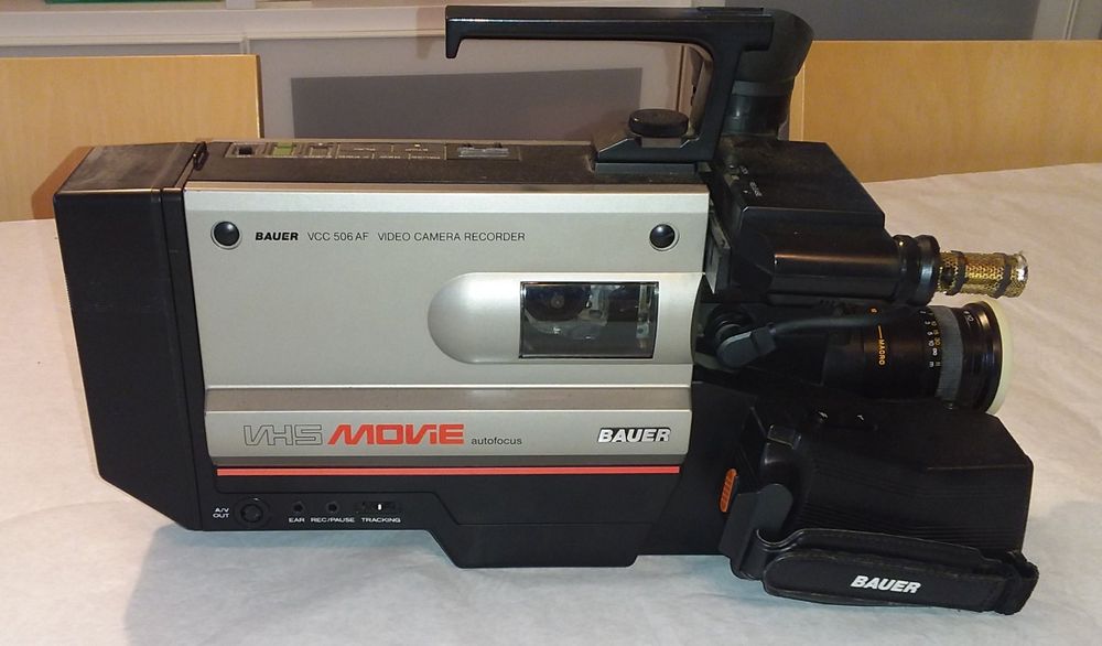 Video Camera Recorder Bauer VCC 506 AF VHS Movie (Gebraucht) in ...