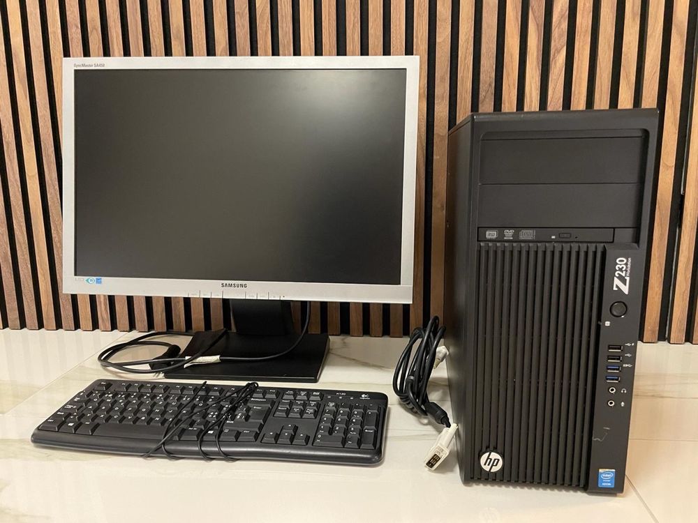 HP Computer mit Monitor und Tastatur | Kaufen auf Ricardo