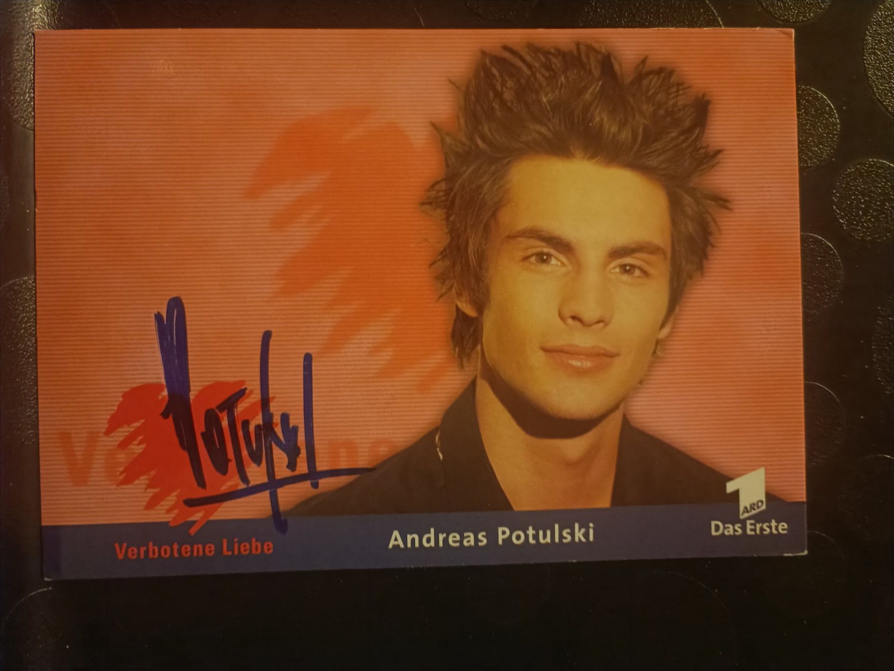 Andreas Potulski -handsigniert -verbotene Liebe - alte Karte (Gebraucht ...