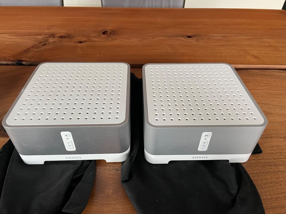 2 x SONOS CONNECT:Amp | Gen 1 | weiss | Kaufen auf Ricardo