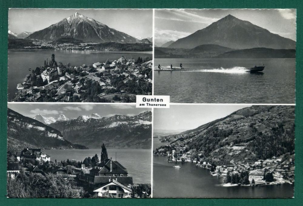 Gunten am Thunersee, Mehrbilderkarte | Kaufen auf Ricardo