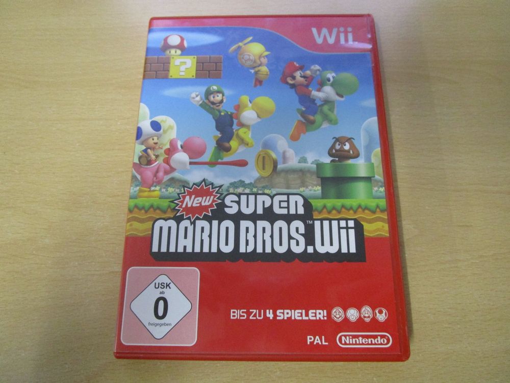 New Super Mario Bros Nintendo Wii - NSMB New Supermario Bros | Kaufen ...