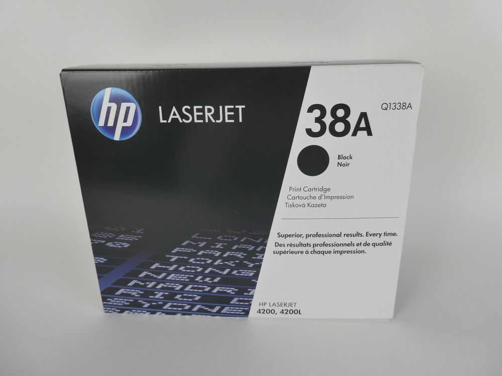 HP 38A Toner Black | Kaufen auf Ricardo