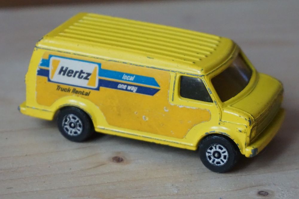 Corgi Chevy Van Hertz Autovermietung RAR !!!!!!!!!!! (Gebraucht) in ...