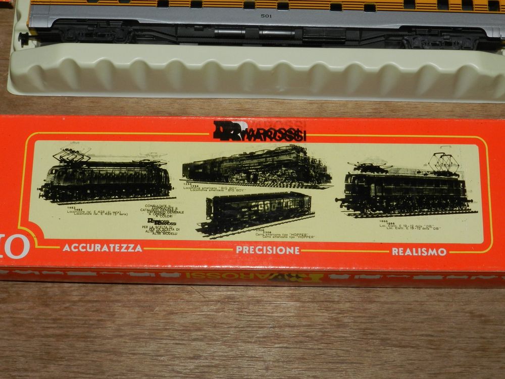 Rivarossi H0 GL Set 3 PW der Rio Grande 1930 (Neu und originalverpackt ...