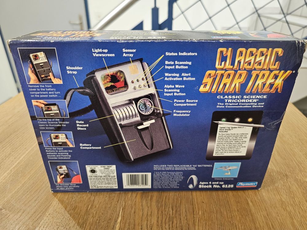 Star Trek Classic Science Tricorder von Playmates - 1995 (Neu und ...
