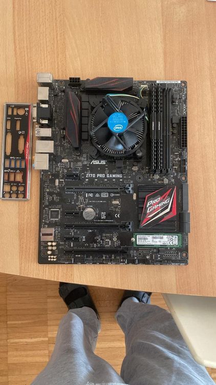 ASUS Z170 PRO GAMING MIT 6700K CPU 32 GB RAM FAN M2 238 GB (Gebraucht ...