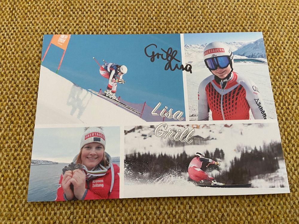 Autogrammkarte Lisa Grill | Kaufen auf Ricardo