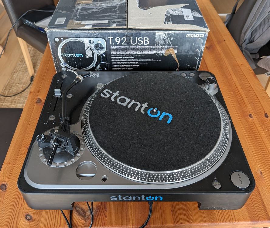Stanton T92 USB Plattenspieler inkl Tonabnehmer (Gebraucht) in ...