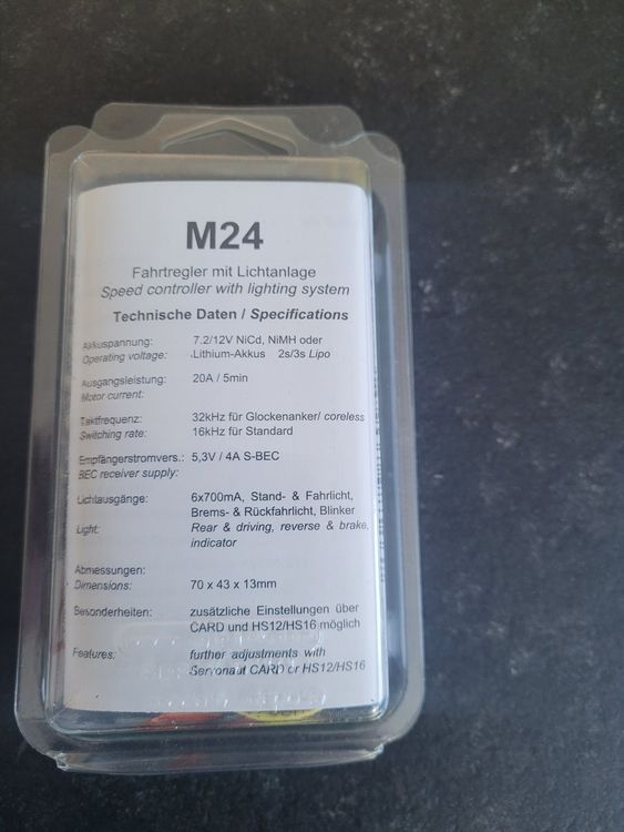 Servonaut M24 regulateur avec module lumière (Neu (gemäss Beschreibung)) in Bévilard für CHF 151 ...