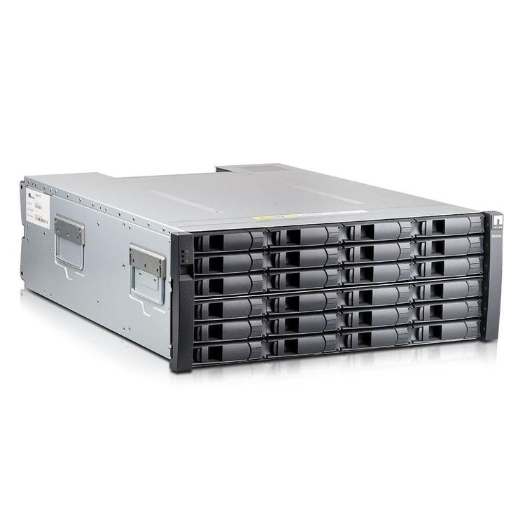 NetApp DS4243 NAJ-0801 24 Bay JBOD Disk Shelf, IOM6, 4 x PSU (Gebraucht ...