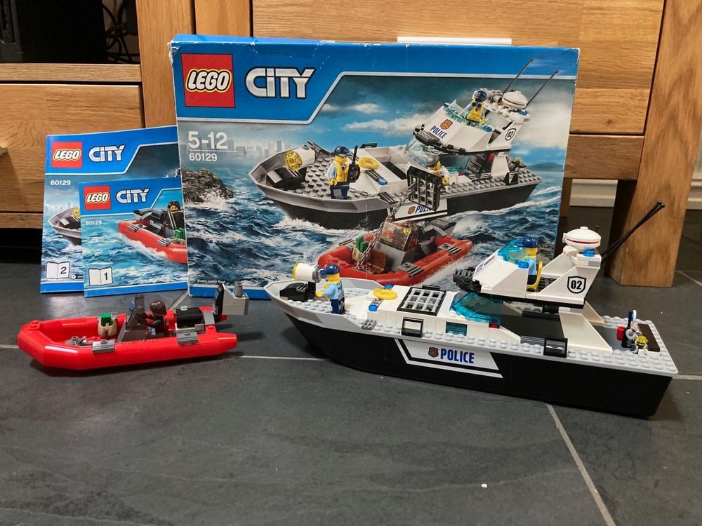 Lego City Polizeischiff (60129) (Gebraucht) in Degersheim für CHF 35 – mit Lieferung auf Ricardo ...