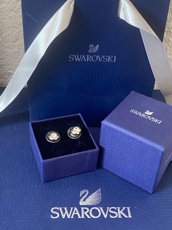 Swarovski Ohringe neu und original mit box (Neu (gemäss Beschreibung)) in Kirchleerau für CHF 16 ...