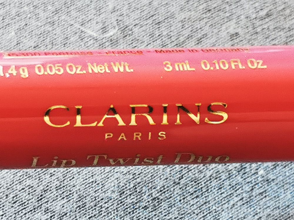 Clarins Lip Twist Duo Nr. 02 | Kaufen auf Ricardo