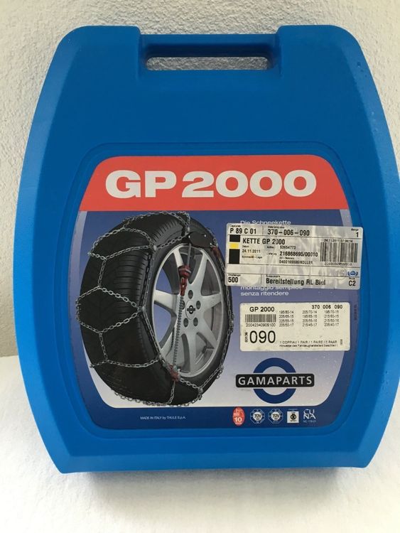 Schneeketten GP2000 (GAMAPARTS) | Kaufen auf Ricardo