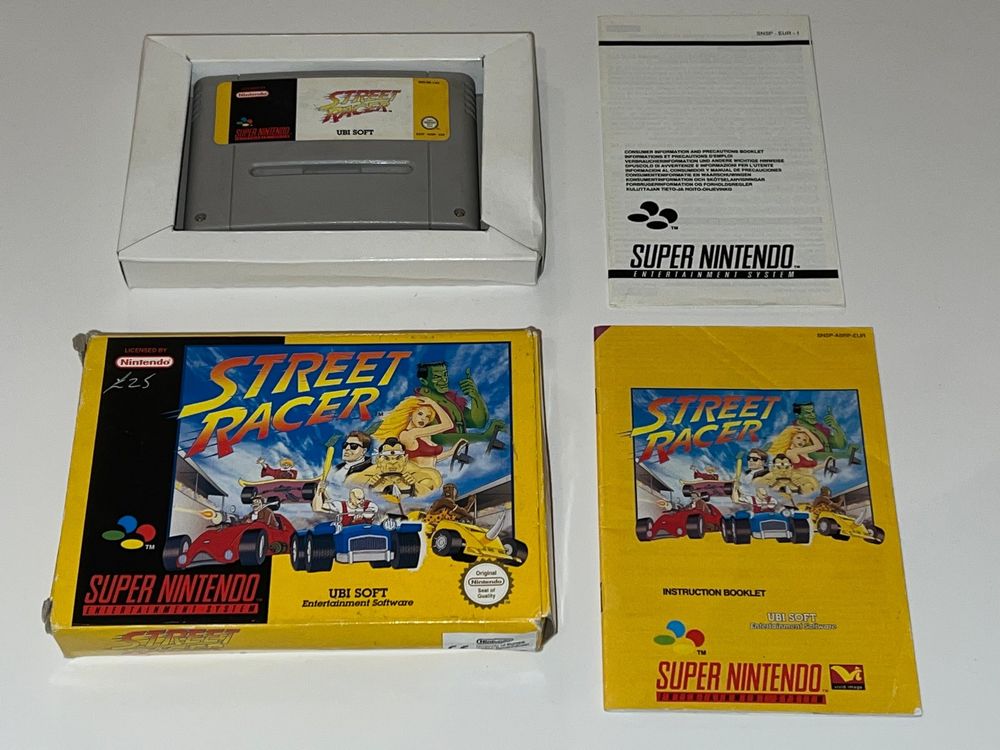 Super Nintendo (SNES) Spiel - Street Racer (OVP) (Gebraucht) in Zürich ...