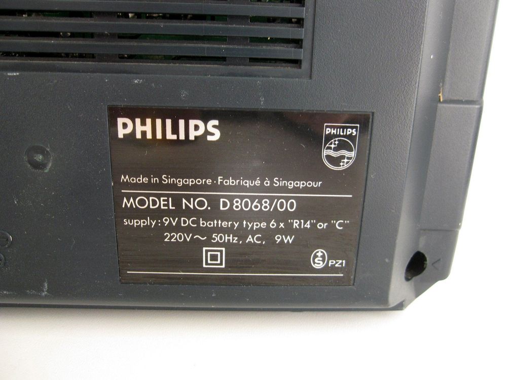 Philips Tandem Kassettenrecorder D8068 (Gebraucht) in ...