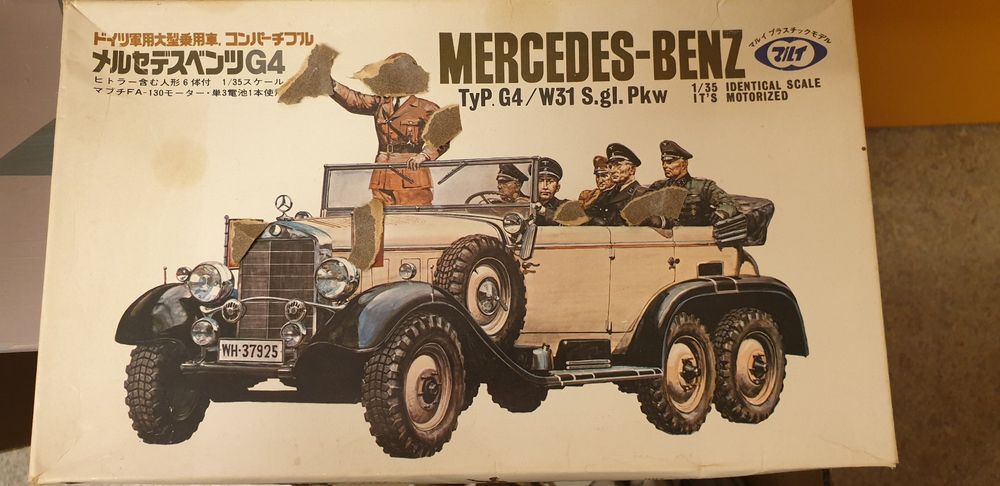 Mercedes Benz G4 1:35 WWII (Führerstabswagen 2. Weltkrieg) (Neu (gemäss ...