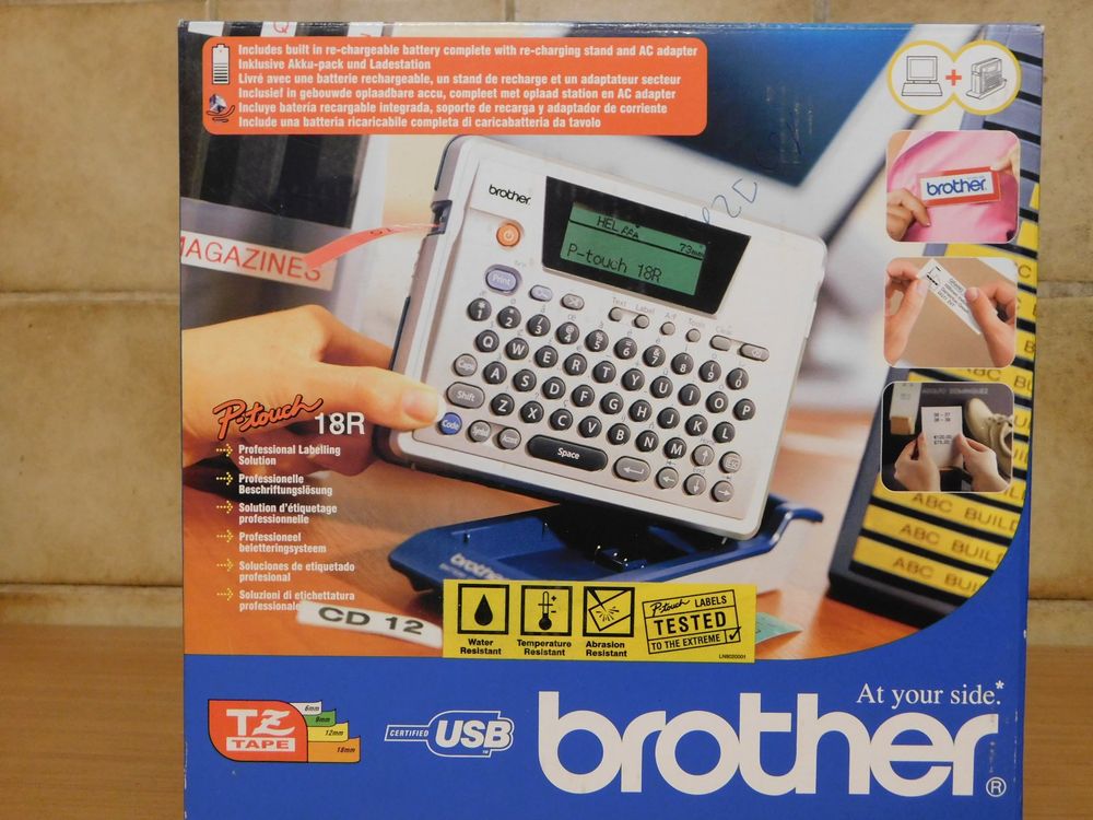 Brother P-Touch 18R | Kaufen auf Ricardo
