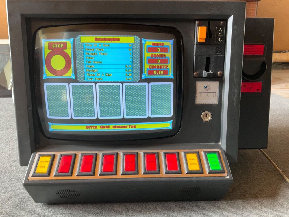 Poker Automat von Tab Austria (Gebraucht) in für CHF 134 – nur Abholung ...