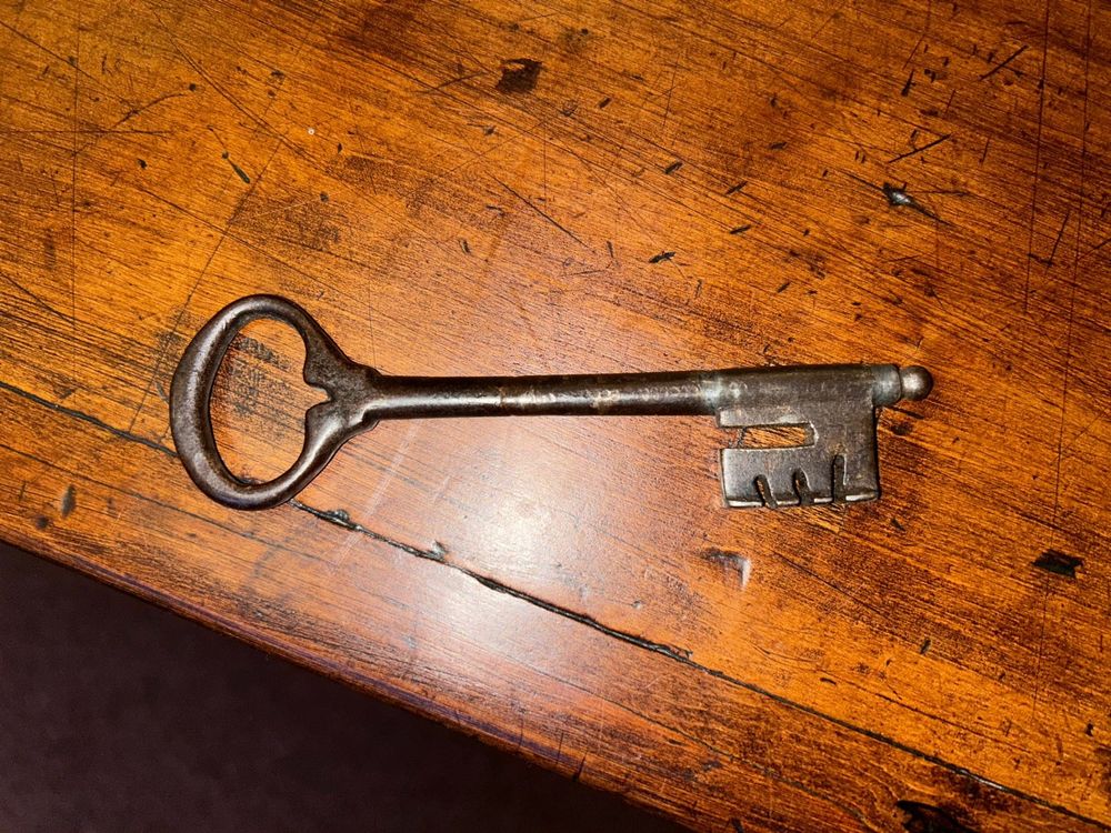 Wundervolle Freiburger Barock Truhe um 1720 Orig. Schloss !! (Gebraucht ...