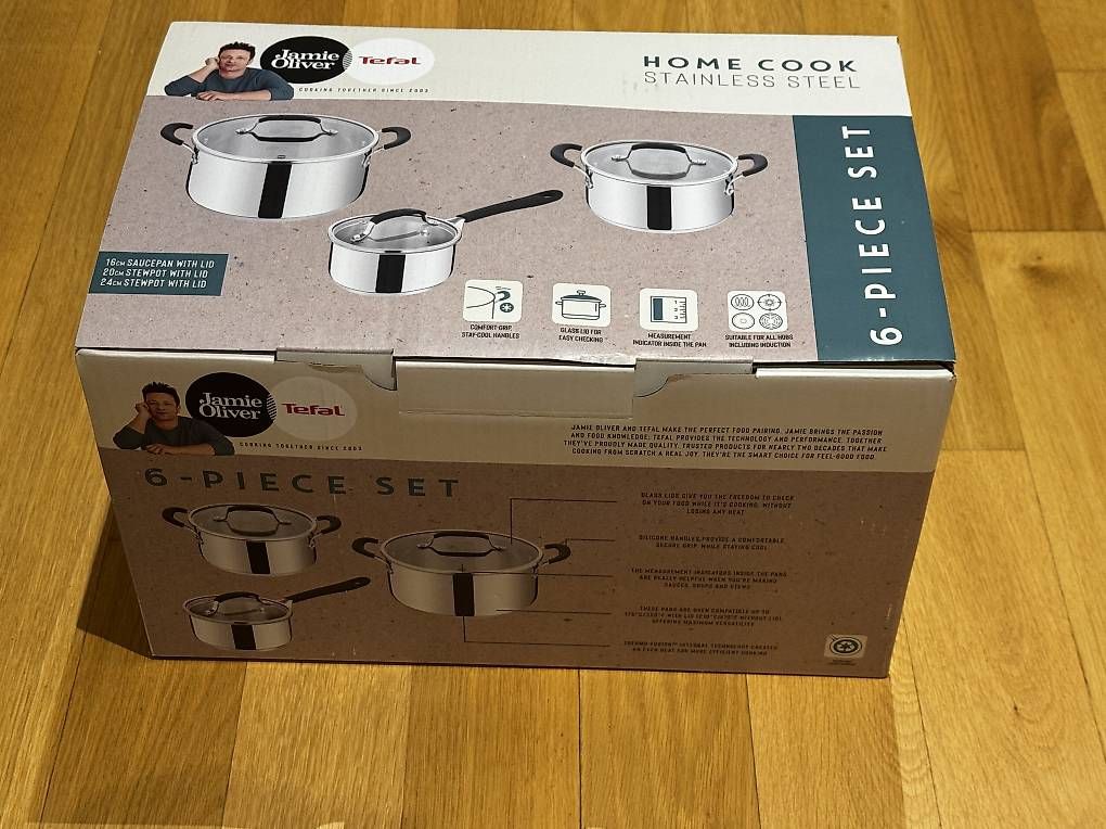 Jamie Oliver Tefal Kochtopf Edelstahl set (Gebraucht) in Bern für CHF ...