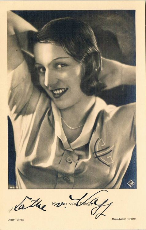 Käthe von Nagy 1904-73 Autogramm Vintage Foto 9x14cm (Gebraucht) in ...