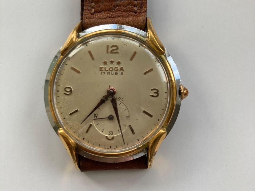 Montre ELOGA mécanique vintage (Gebraucht) in Genève für CHF 25 – mit ...