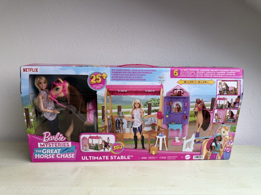 Barbie mit Pferd und Stall OVP (Neu und originalverpackt) in Zürich für ...