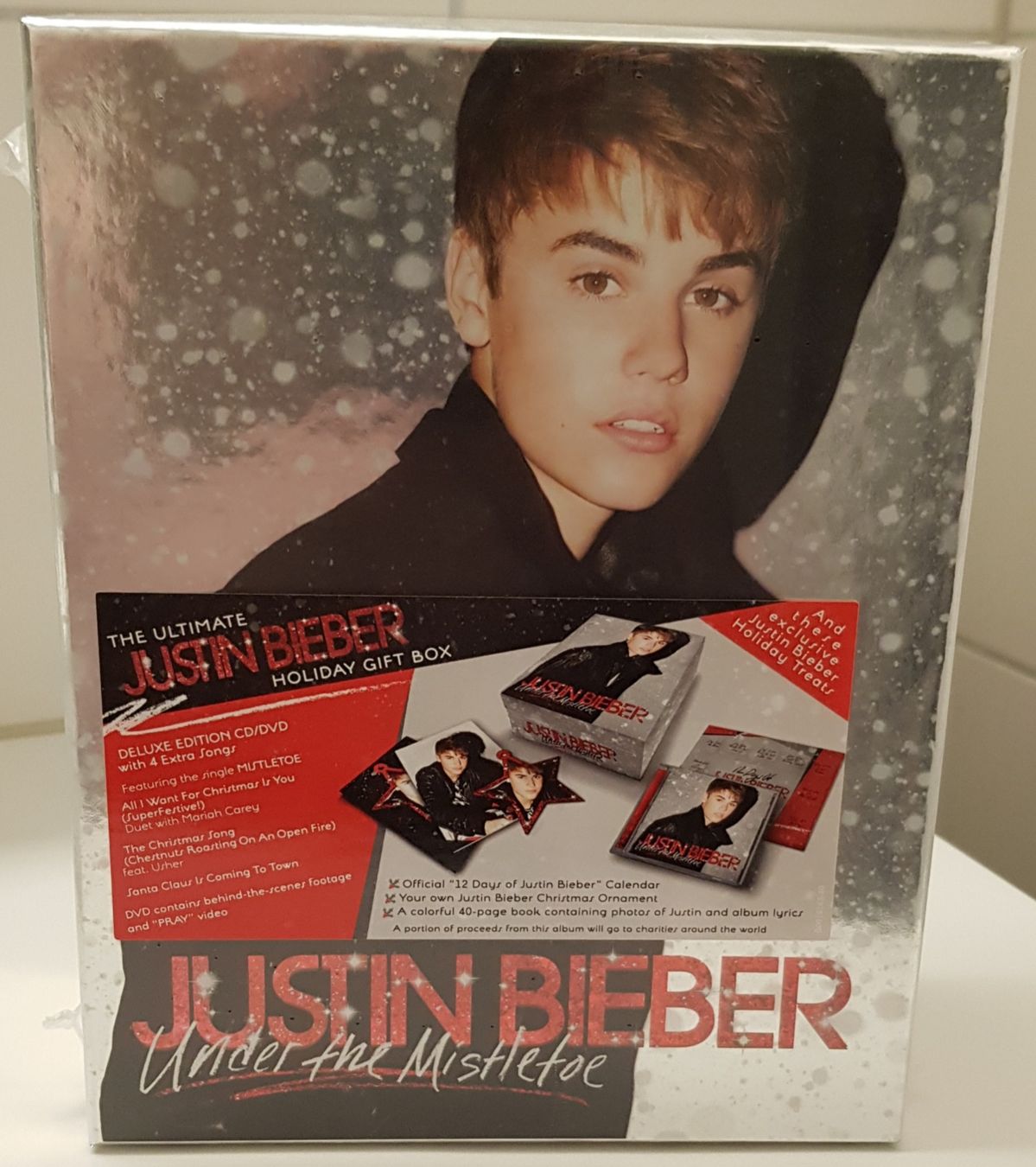 ‼️ Justin Bieber Under the Mistletoe Holiday Gift Box (Neu und ...